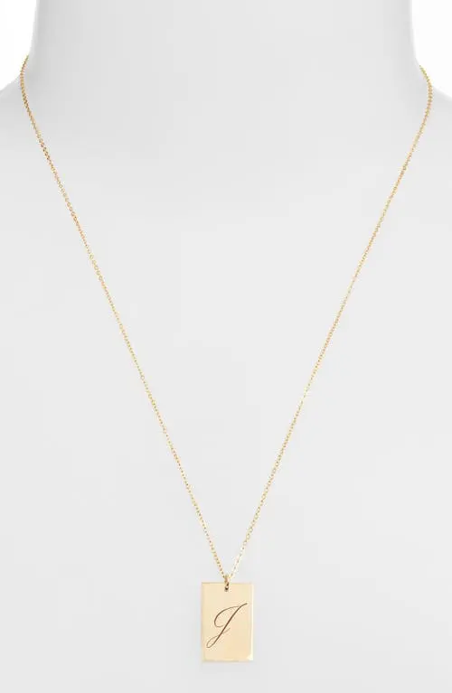 SET & STONES Stella Initial Pendant Necklace