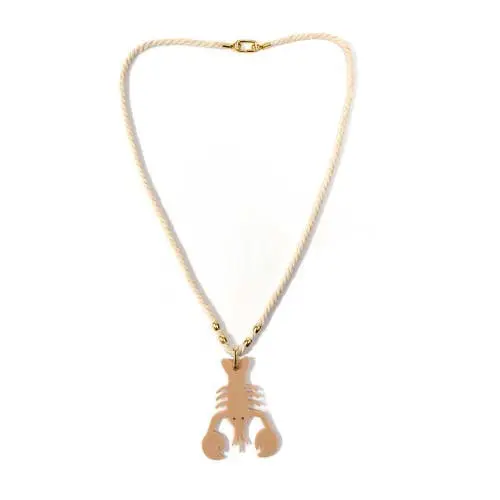 BY LILLA Rope Lobster Necklace