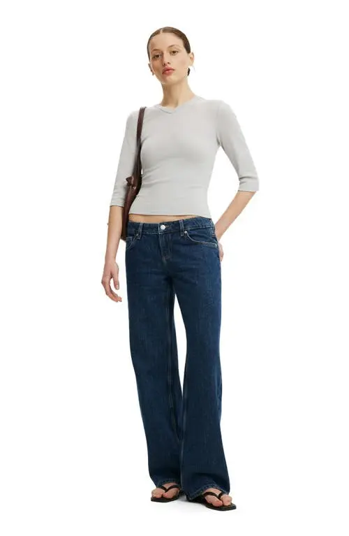COTTON ON Low Rise Straight Leg Jeans