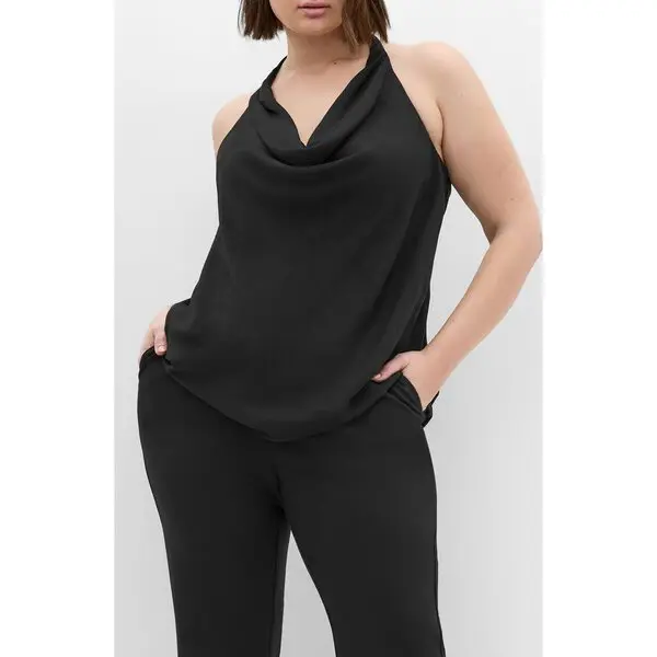 City Chic Chloe Cowl Neck Top