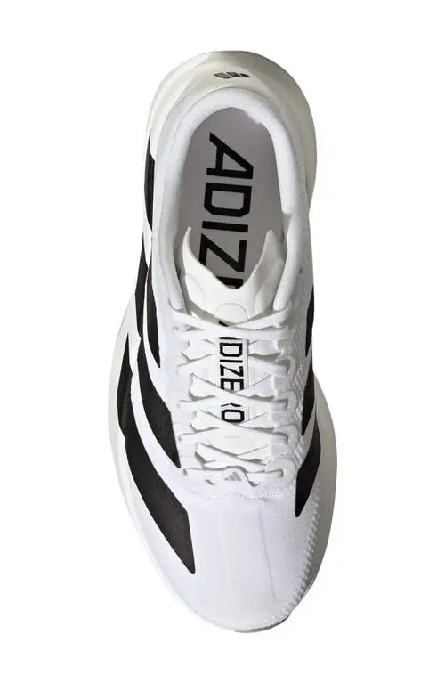 Adidas Adizero Evo Sl Woven Running Shoe - White/black/dash Grey