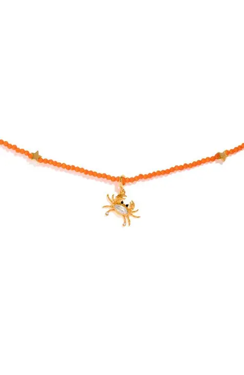 GIRLS CREW Crab Beaded Necklace
