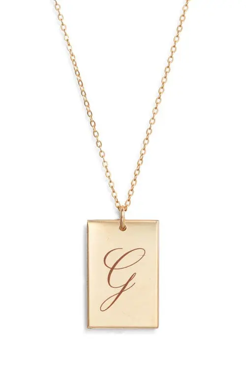 SET & STONES Stella Initial Pendant Necklace