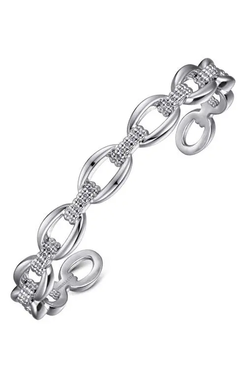 GABRIEL & CO. Oval Link Cuff Bracelet