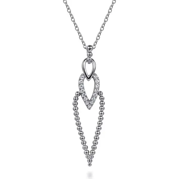 GABRIEL & CO. Bujukan Pendant Necklace - Sterling Silver