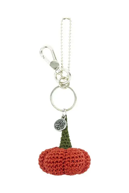 THE SAK Hand-crochet Dangle Charm With Silver Tone Hardware