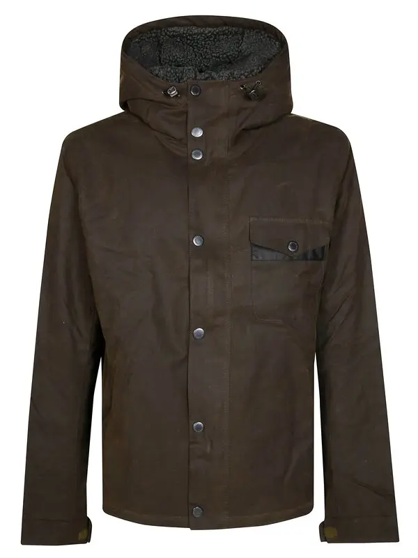 BARBOUR INTERNATIONAL Kevlar Waxed Hooded Jacket