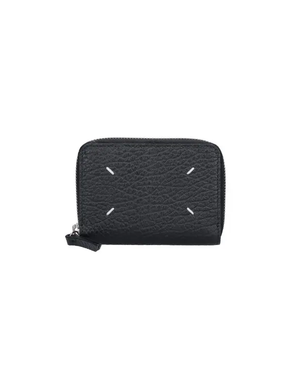 MAISON MARGIELA 100% Bovine Leather Wallet - Black