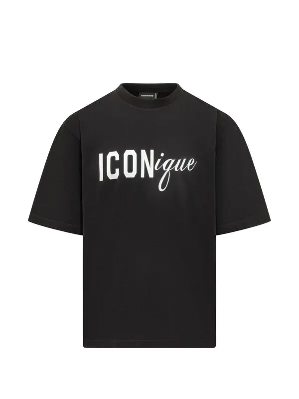 Dsquared2 Loose Fit Crew Neck T-shirt For
