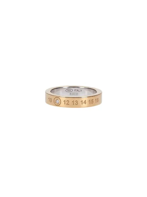 MAISON MARGIELA 100% Silver Jewelry With Synthetic Diamonds - Gold