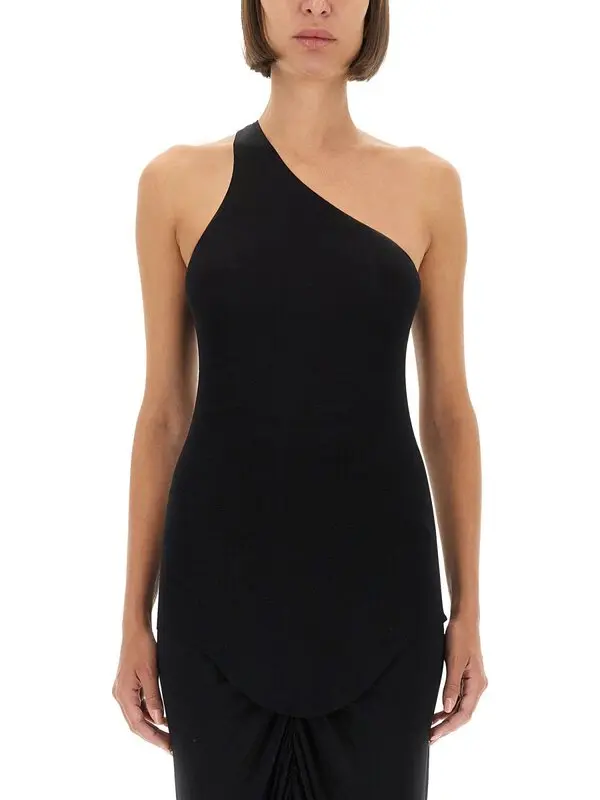 Rick Owens One-shoulder Viscose Top