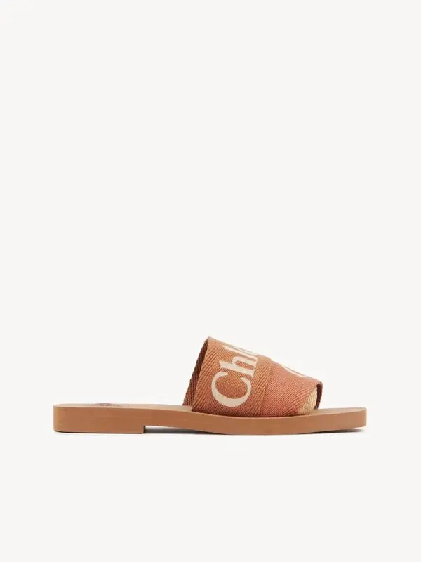 Chloé Woodand Sliofs Fw25 Collection - Caramel