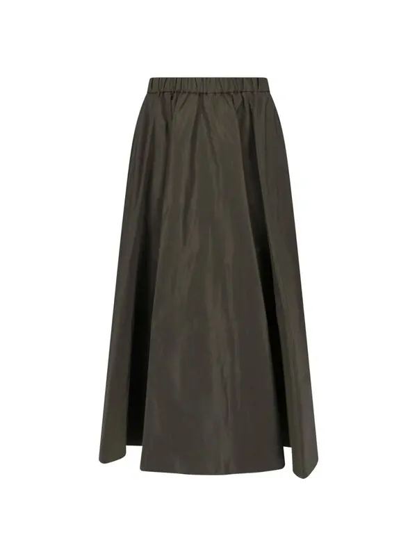 Aspesi A-line Midi Skirt - Green
