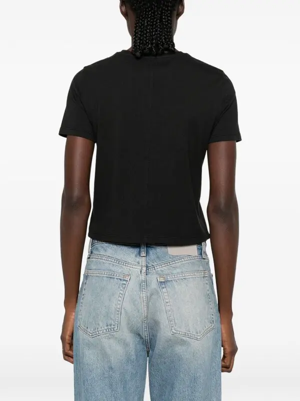 Alice + Olivia Cindy Embellished Cut-out T-shirt - Black