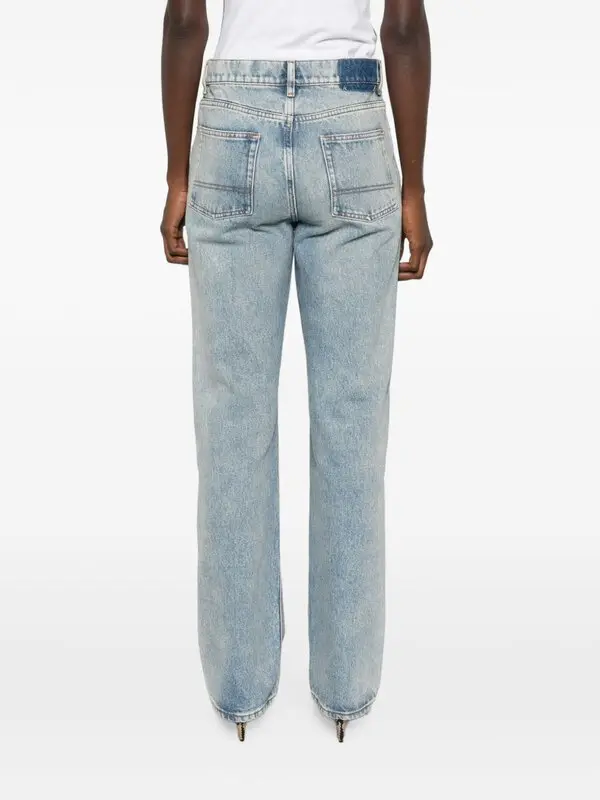 GOLDEN GOOSE Denim Cotton Jeans - Sky Blue