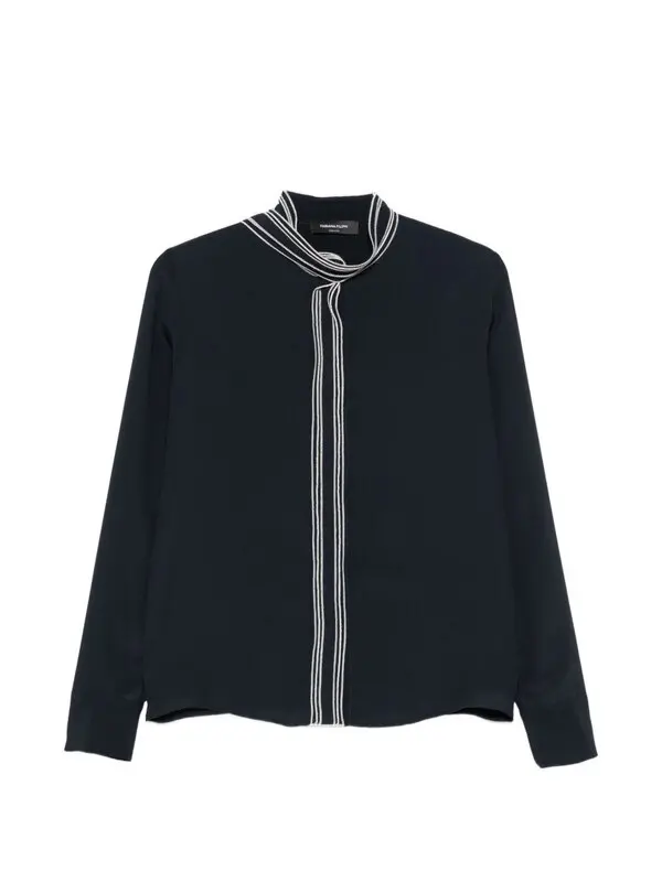 Fabiana Filippi Silk Blend Shirt - Blue