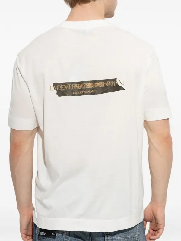 Emporio Armani Logo T-shirt - White