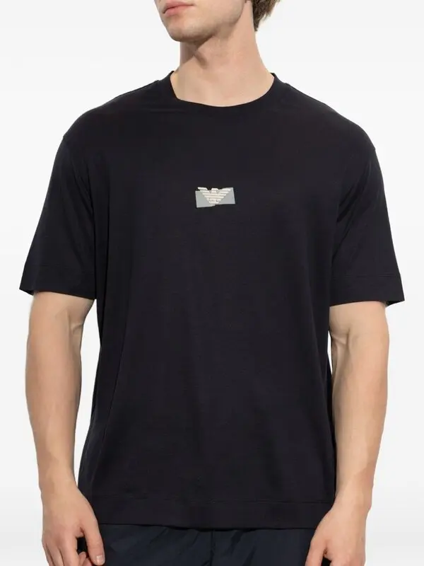 Emporio Armani Logo T-shirt - Blue