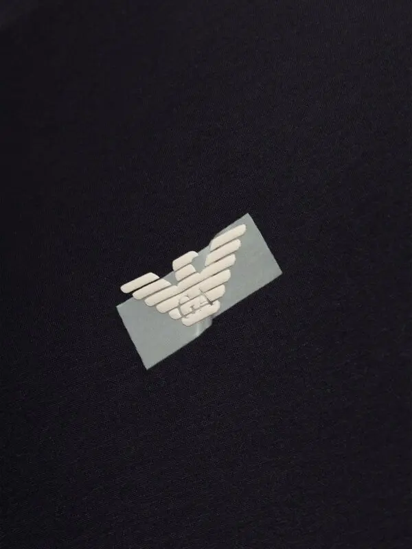 Emporio Armani Logo T-shirt - Blue