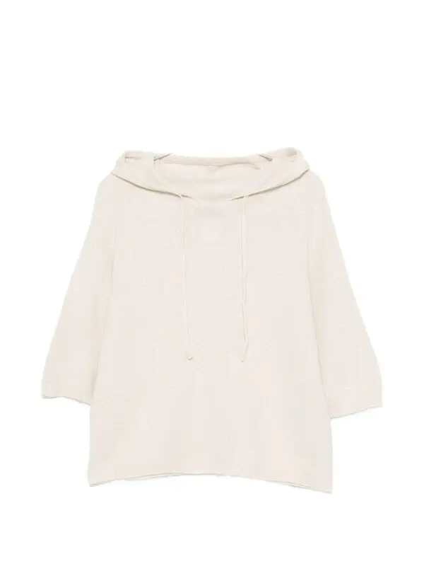 Fabiana Filippi Wool Blend Sweater - Beige