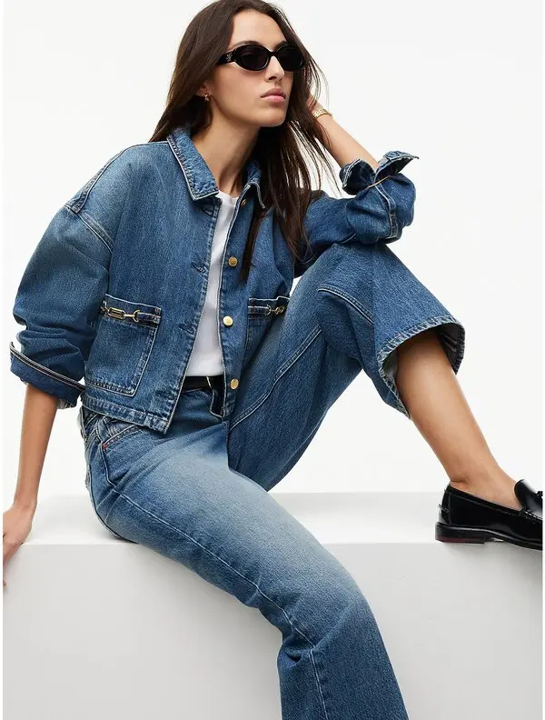 Tommy Hilfiger High-rise Modern Wide-leg Jeans