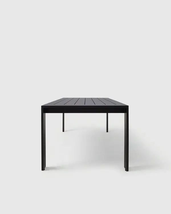 Quince Linear Aluminum Outdoor Dining Table