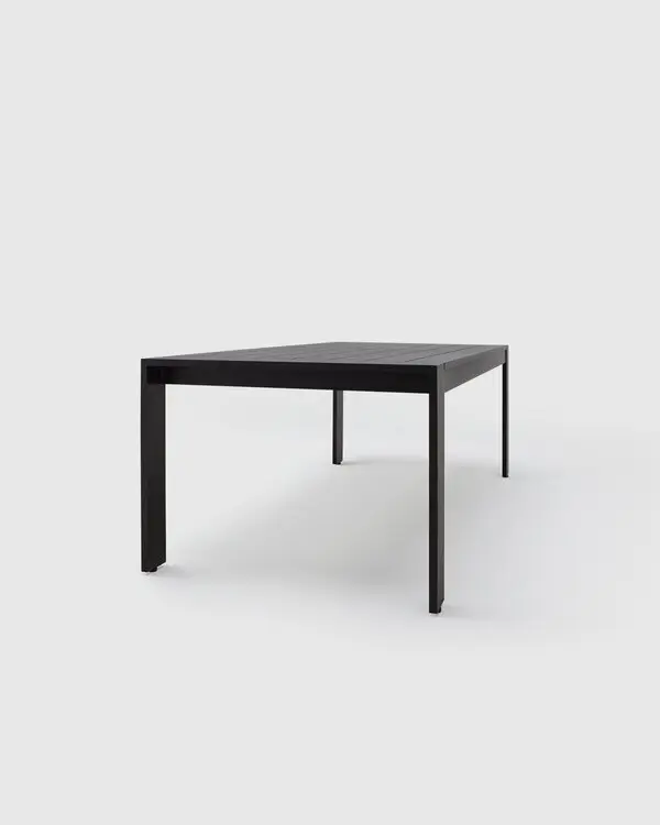 Quince Linear Aluminum Outdoor Dining Table