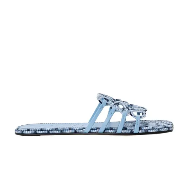 Loewe Wmns Petal Anagram Slide 'baby - Blue
