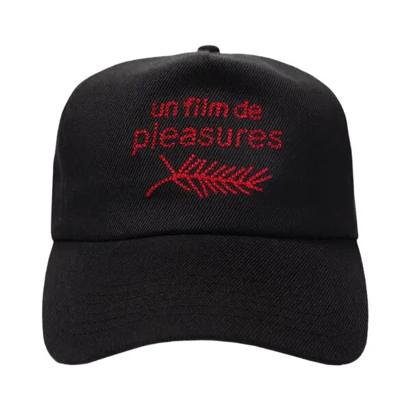 PLEASURES Film Snapback - Black