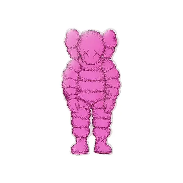KAWS Brooklyn Museum What Party Chum Magnet - Pink