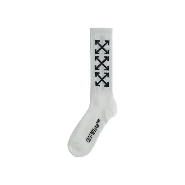 Off-White Arrow Bookish Socks /black - White