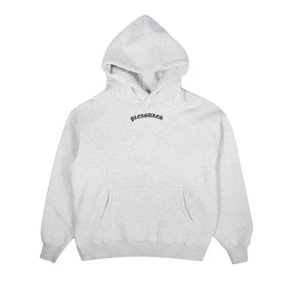 PLEASURES Neural Hoodie 'heather - Grey