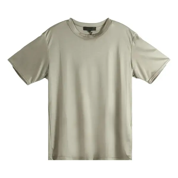 OMAR AFRIDI Mocklodi Omega Short-sleeve T-shirt 'light - Grey