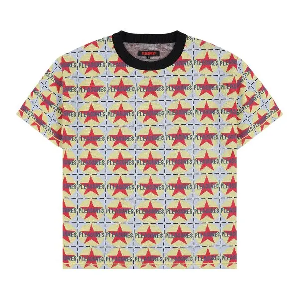 PLEASURES Jacquard Star Print Shirt - Multicolor