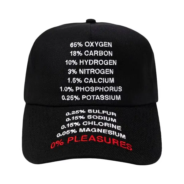 PLEASURES Atmosphere Snapback - Black