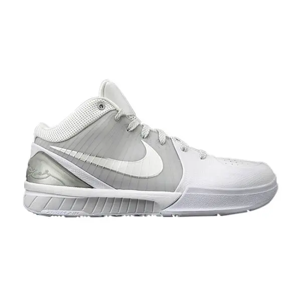 Nike Zoom Kobe 4 'metallic Silver - White