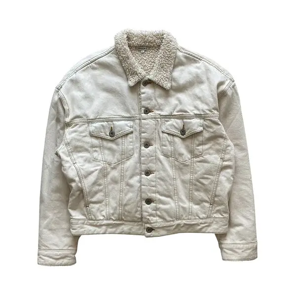Yeezy Season 5 Sherpa Denim Work Jacket 'ivory - White