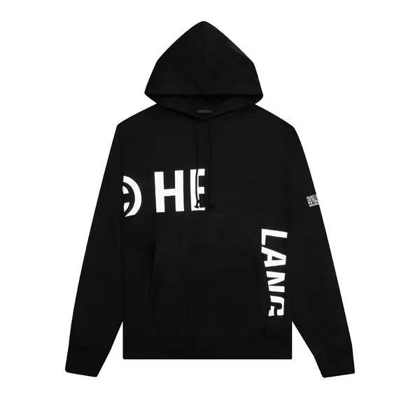Helmut Lang Patchwork Logo Hoodie