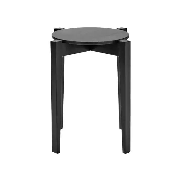 ANN DEMEULEMEESTER X Serax Elois Stool 'beech - Black