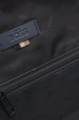 BOSS Water-repellent Backpack With Multiple Pockets