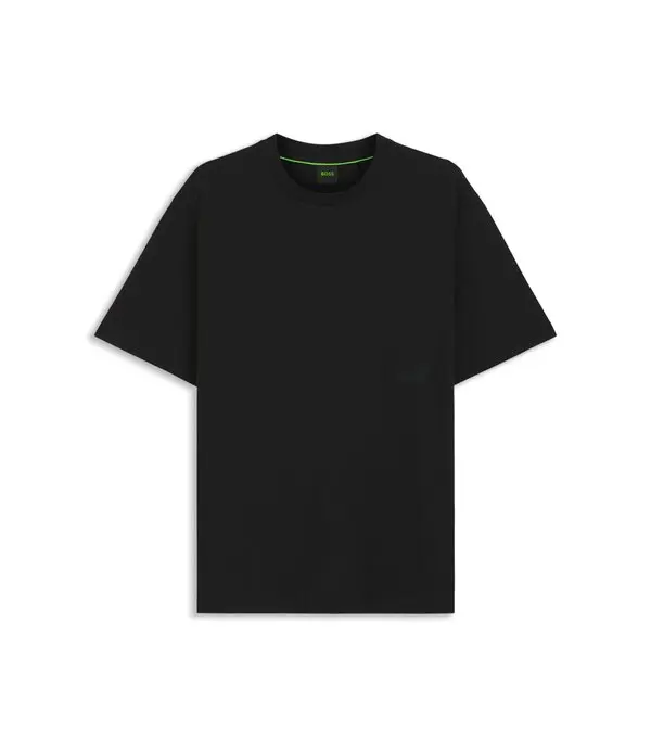 BOSS Relaxed-fit T-shirt In Cotton Jersey - Black