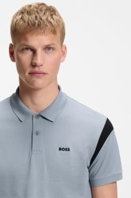 BOSS Paddy Polo Shirt In Stretch Cotton