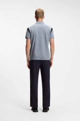 BOSS Paddy Polo Shirt In Stretch Cotton