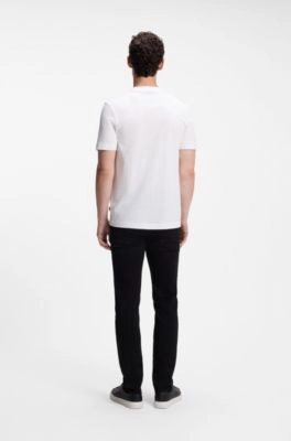 BOSS Regular-fit T-shirt In Cotton Jersey - White