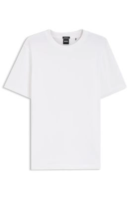 BOSS Regular-fit T-shirt In Cotton Jersey - White