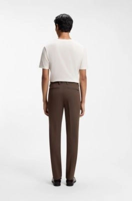 BOSS Slim-fit Four-way Stretch Trousers