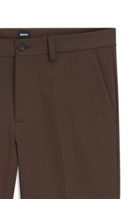 BOSS Slim-fit Four-way Stretch Trousers