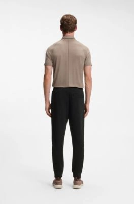 BOSS Cotton-blend Sweatpants With Embroidered Logo
