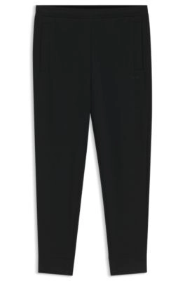 BOSS Cotton-blend Sweatpants With Embroidered Logo