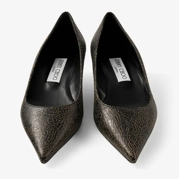 JIMMY CHOO Amelia Pumps - Black/toffee